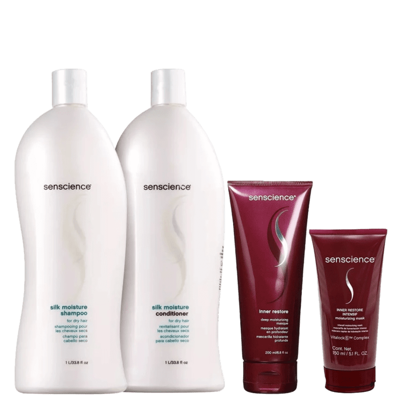 Kit Senscience Silk + Inner Deep + Inner Intensif | Beleza na Web