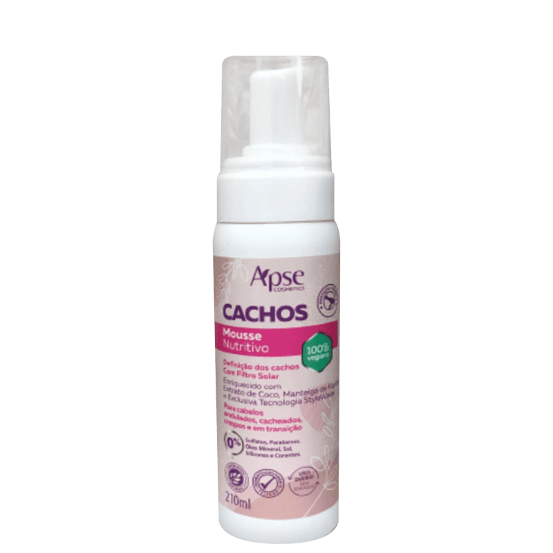 Mousse Nutritivo Apse Cosmetics Cachos | Beleza na Web