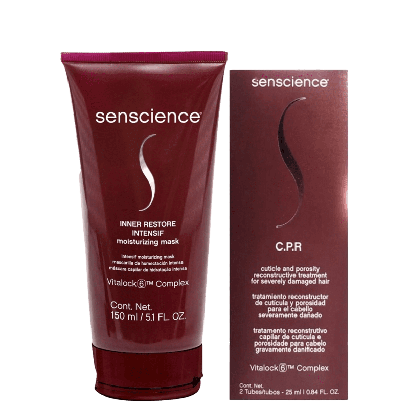 Kit Senscience Inner Restore Intensif + CPR | Beleza na Web
