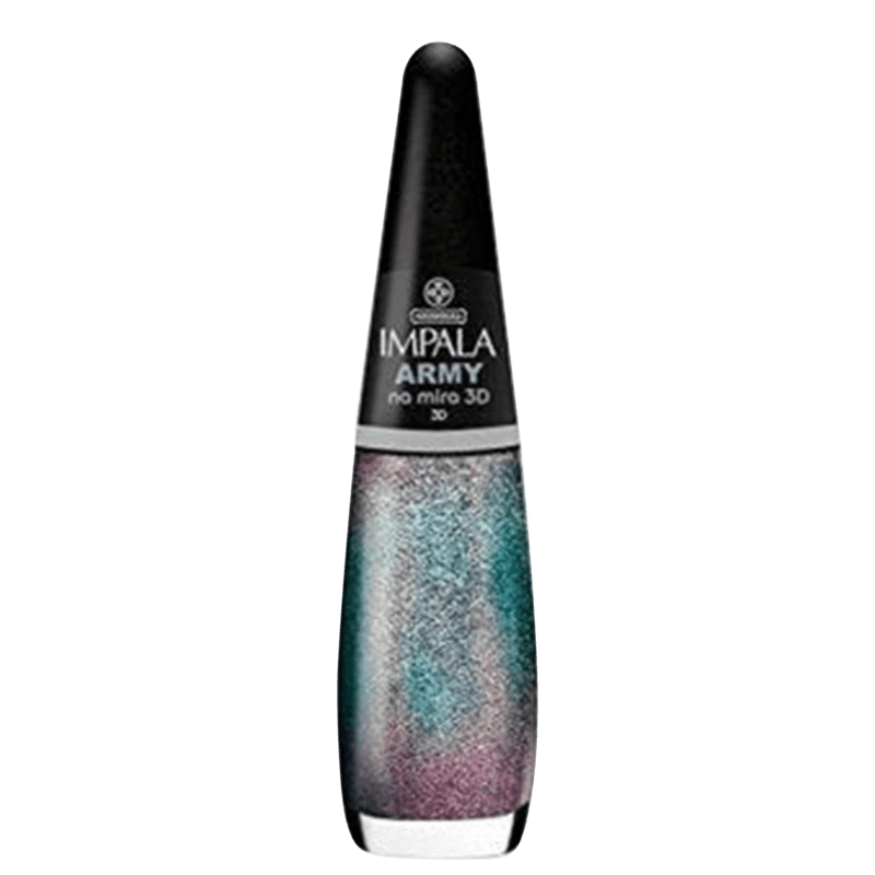 Esmalte Glitter Impala Army | Beleza na Web