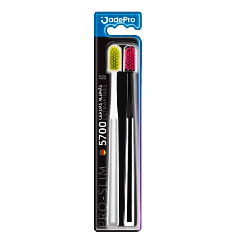 Kit Jadepro Escovas de Dentes Pro Slim | Beleza na Web
