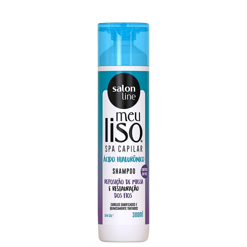 Shampoo Salon Line Meu Liso Ácido Hialurônico | Beleza na Web