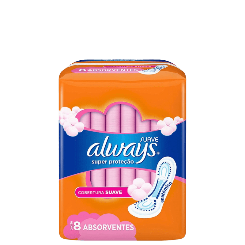 Absorvente sem Abas Always Super Proteção Suave | Beleza na Web