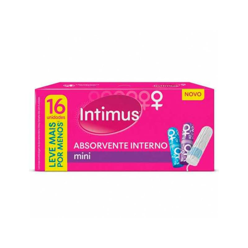 Absorvente Interno Intimus Mini | Beleza na Web