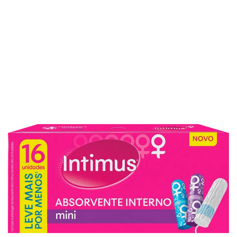 Absorvente Interno Intimus Mini | Beleza na Web