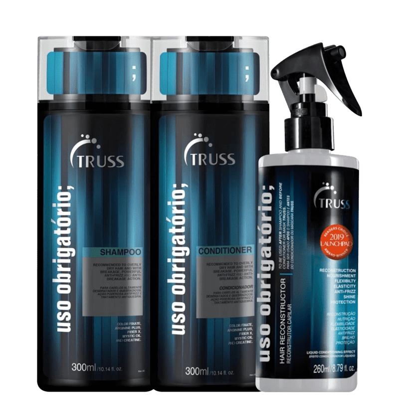 Kit Truss Uso Obrigatório Ação Antifrizz | Beleza na Web