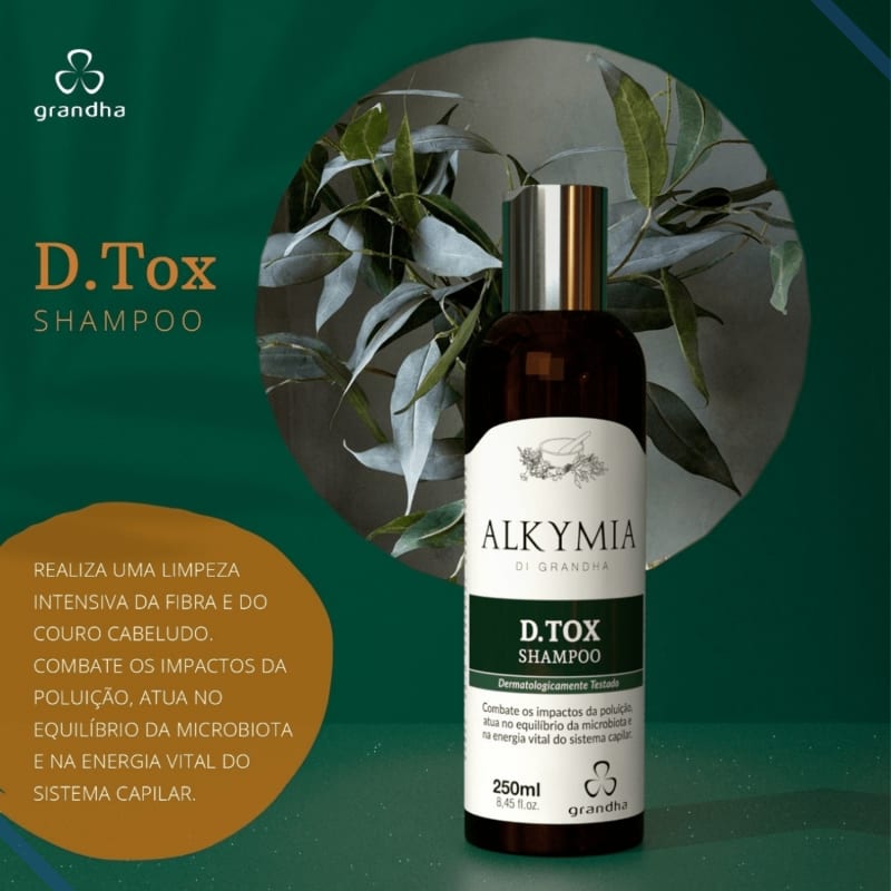 Shampoo Grandha Alkymia D.Tox | Beleza na Web