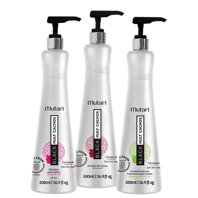 Kit Mutari Black Mult Cachos | Beleza na Web