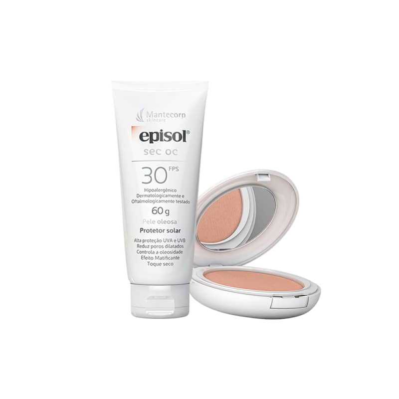 KIT MANTC EPISOL SEC OC PROT SOL FACIAL FPS30 60G+EPISOL COLOR PROT SOL ...