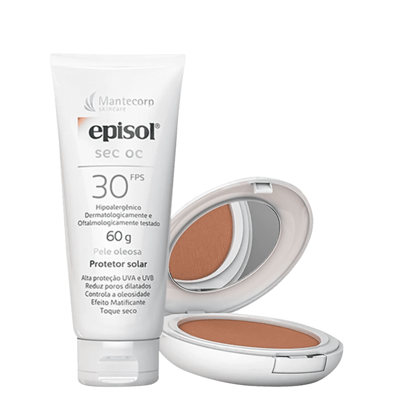KIT MANTC EPISOL SEC OC PROT SOL FACIAL FPS30 60G+EPISOL COLOR PROT SOL ...