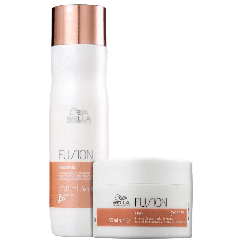 Kit Wella Professionals Fusion Duo Treat Shampoo & Máscara | Beleza na Web
