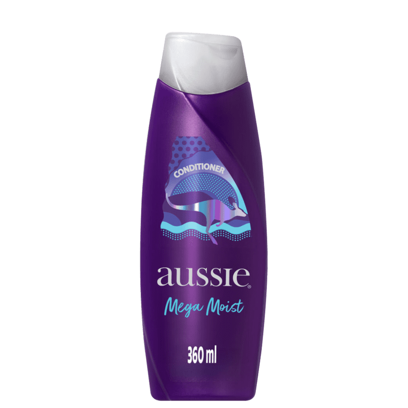 Condicionador Aussie Mega Moist Beleza Na Web