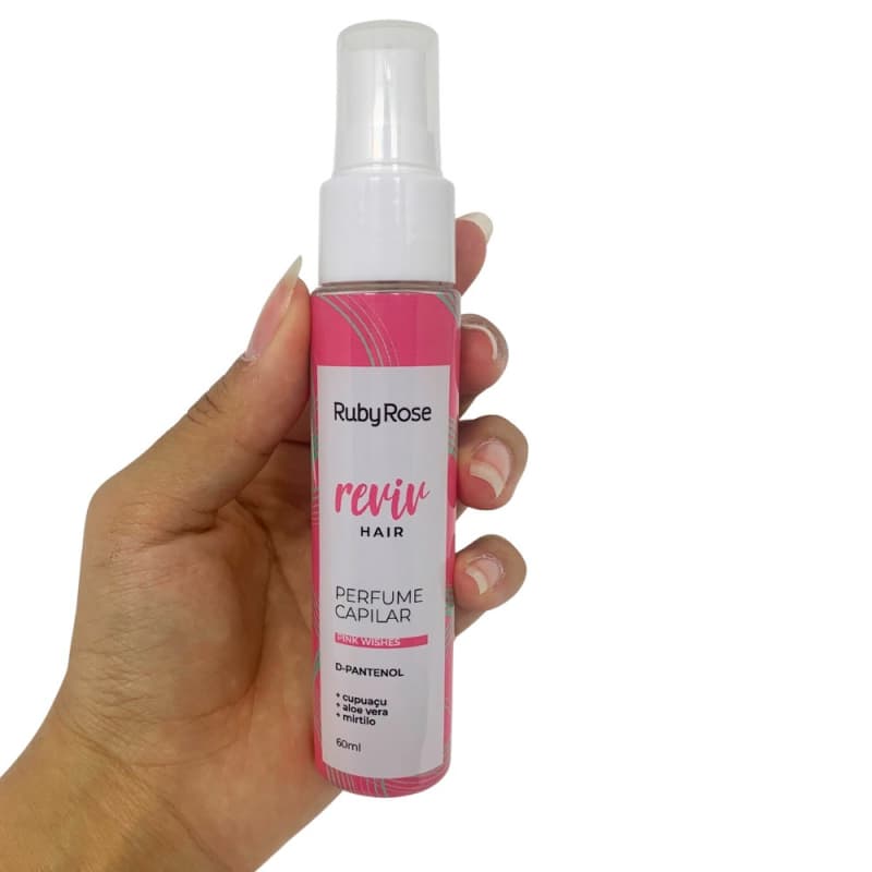 Perfume Capilar Ruby Rose Reviv Hair Pink Wishes | Beleza na Web