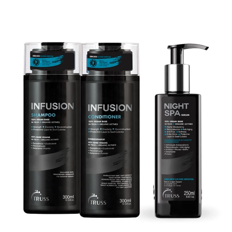 Kit Truss Infusion Night SPA Cuidado Diário | Beleza na Web