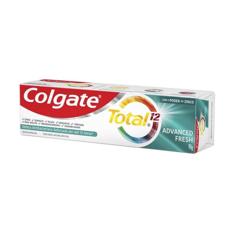 Creme Dental Colgate Total 12 Advanced Fresh 90g