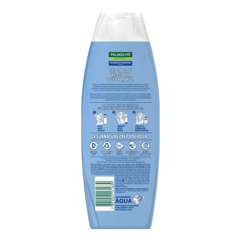 Shampoo Palmolive Naturals Maciez Prolongada 350ml