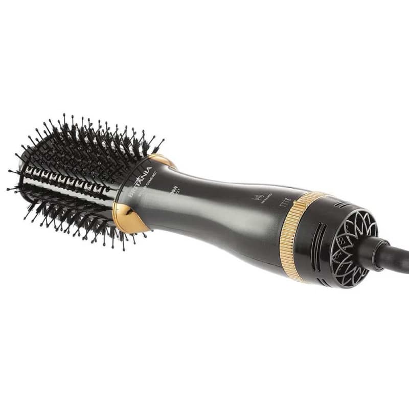 Escova Secadora Britânia 1300W BES24P Preto/Dourado - Bivolt