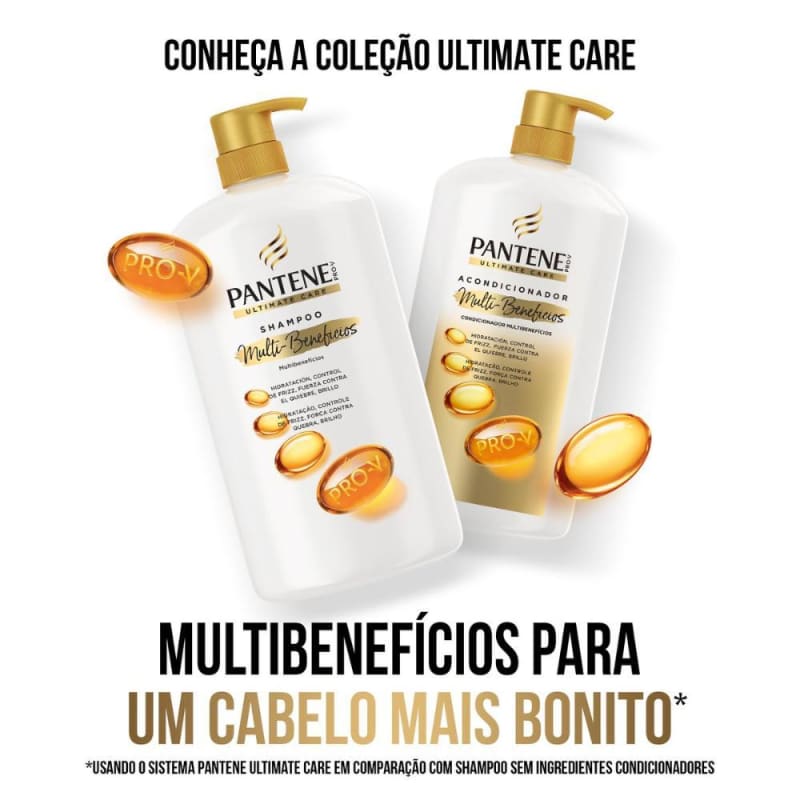 Kit Shampoo Pantene Ultimate 1l + Condicionador Pantene Ultimate 1l