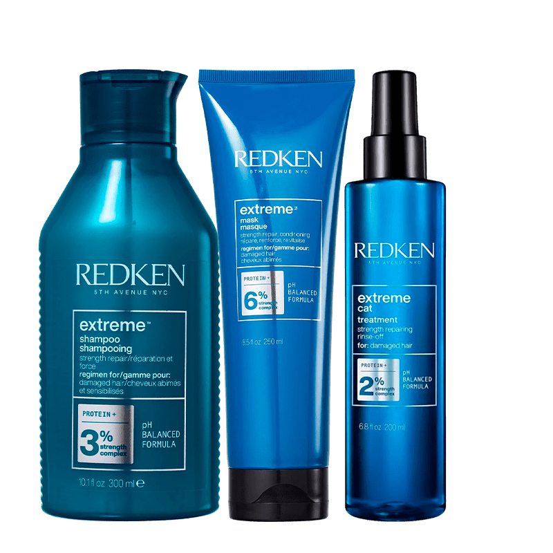 Kit Redken Extreme Cat Treatment Trio | Beleza na Web