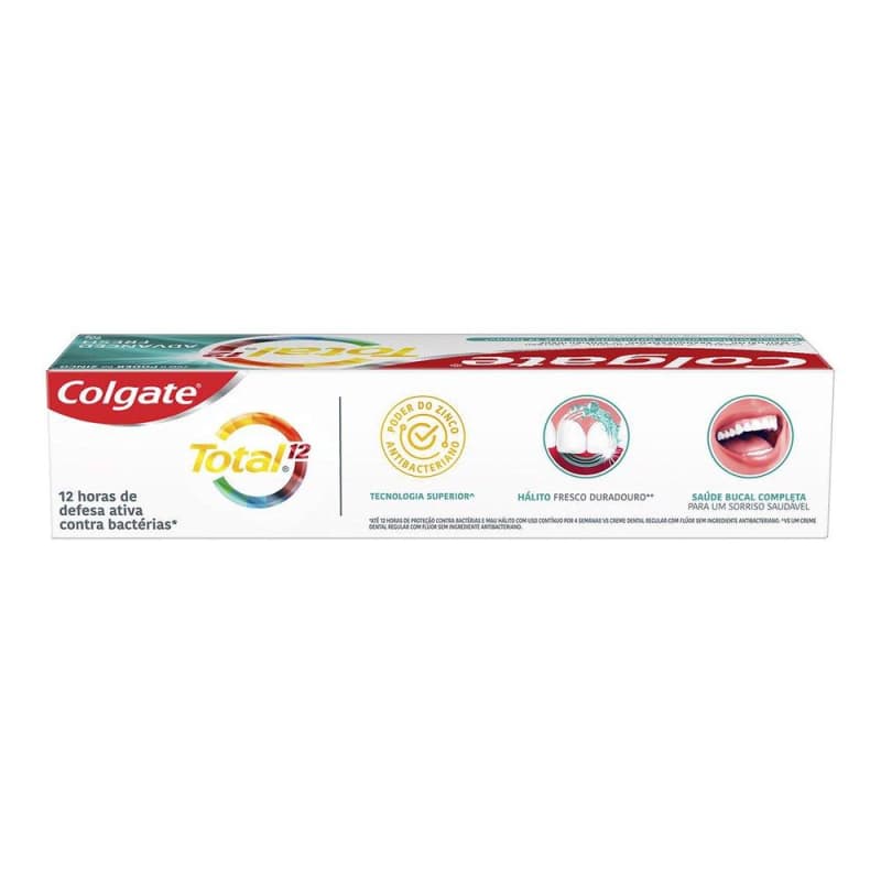 Kit Creme Dental Colgate Total 12 Advanced Fresh 90g com 6 unidades