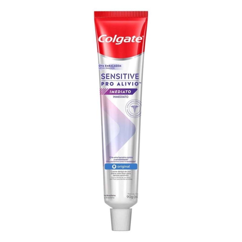 Kit Creme Dental Colgate Sensitive Pro-Alívio Imediato Original 90g com ...