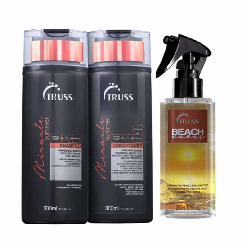 Kit Truss Miracle Summer Beach Waves Trio | Beleza Na Web