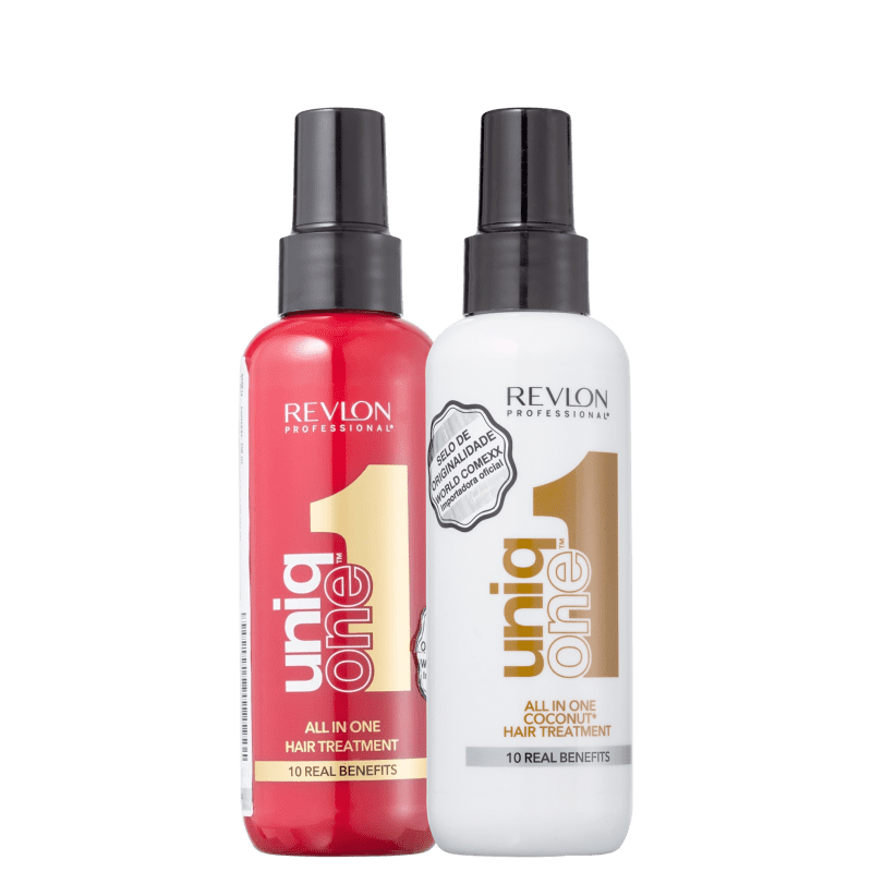 Kit Capilar Revlon - Leave-in All in One Hair Tratament e Leave-in One ...