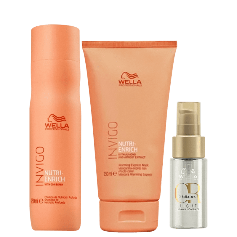 Kit Wella Professionals Invigo Nutri-Enrich Reflections Trio | Beleza ...