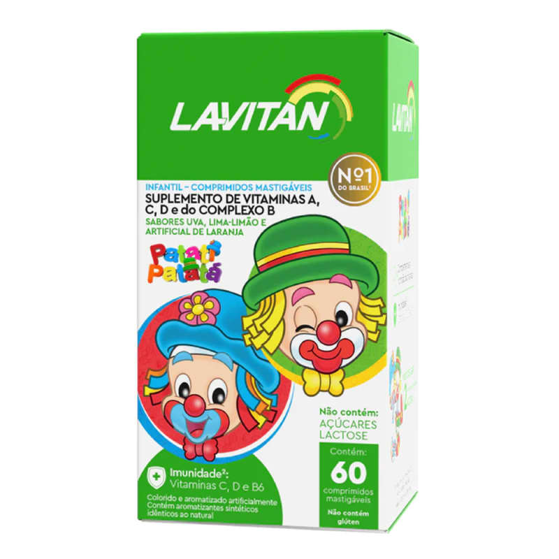 Suplemento Vitamínico Lavitan Kids Patati Patatá | Beleza na Web