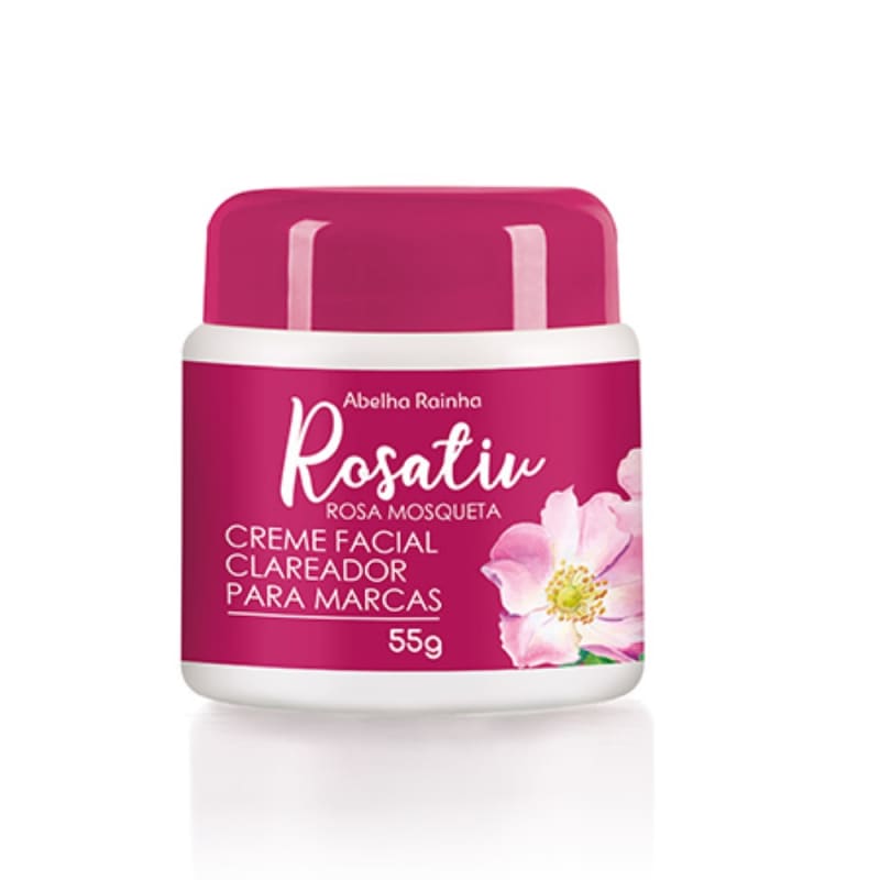 Creme clareador Para Marcas Com Ativo da Rosa Mosqueta Rosativ Abelha Rainha 55g