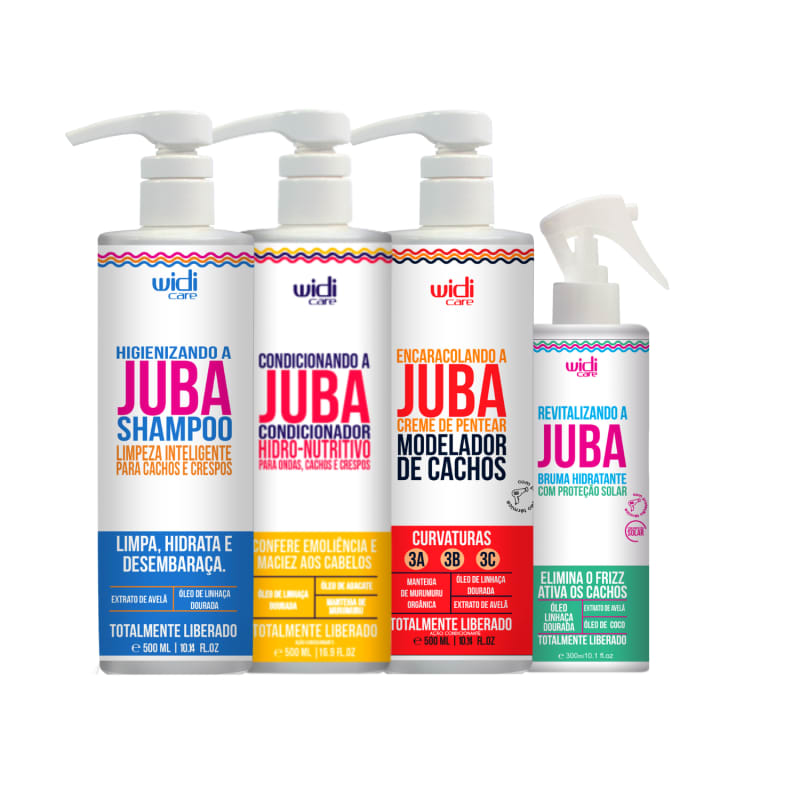 Kit Widi Care Juba Encaracolando os Cachos Quatre | Beleza na Web