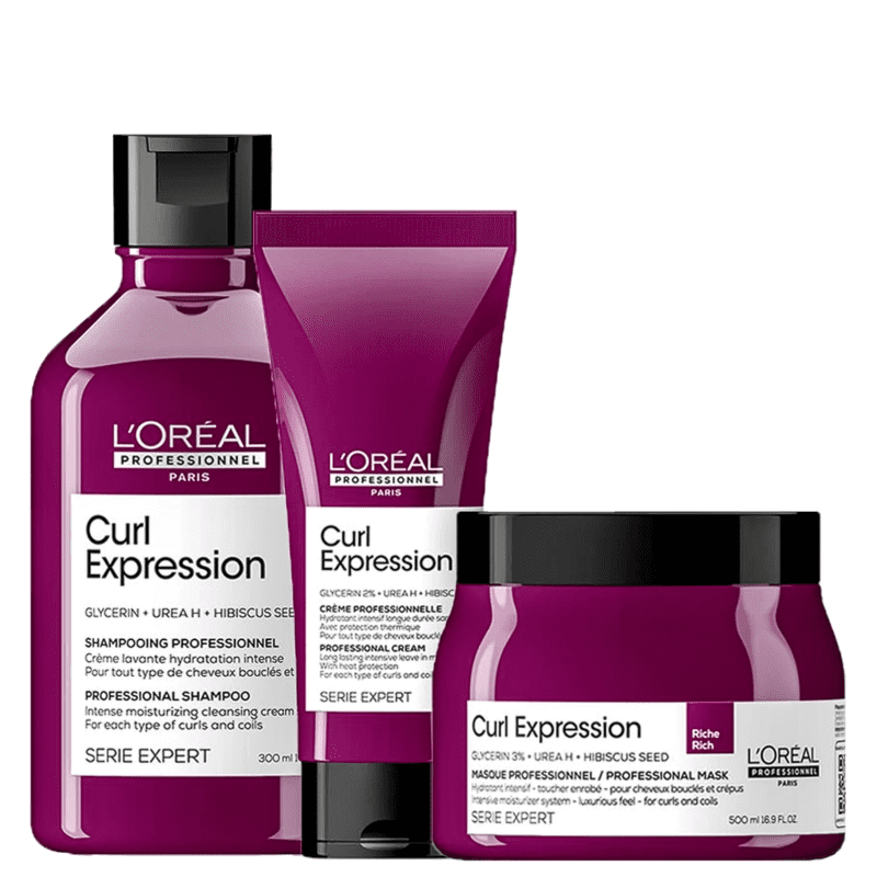 Kit L'Oreál Professionnel Serie Expert Curl Expression com Máscara Rich ...