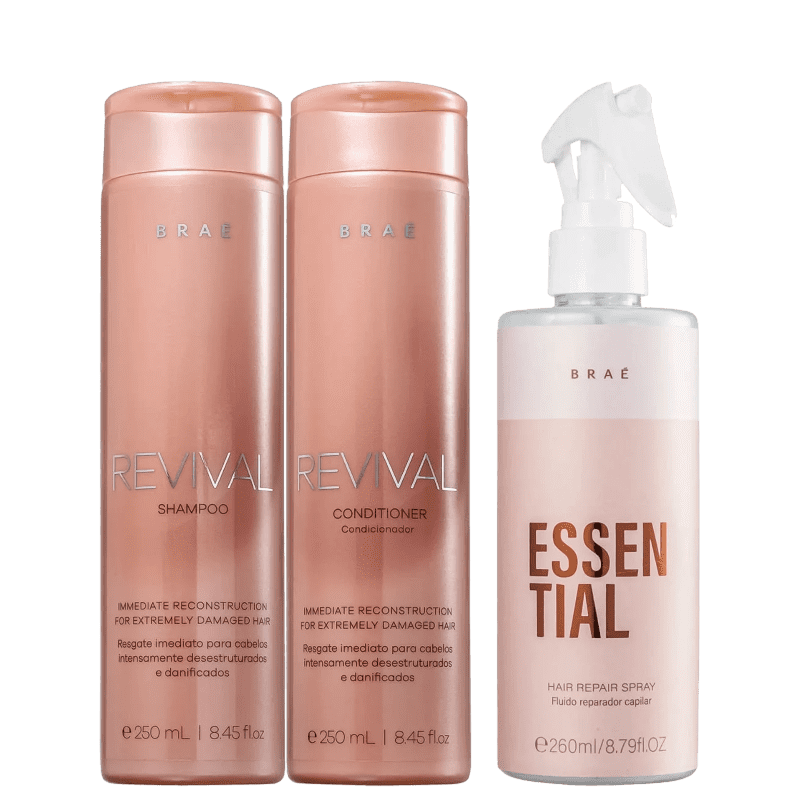 Kit Braé Revival Essential Trio | Beleza Na Web