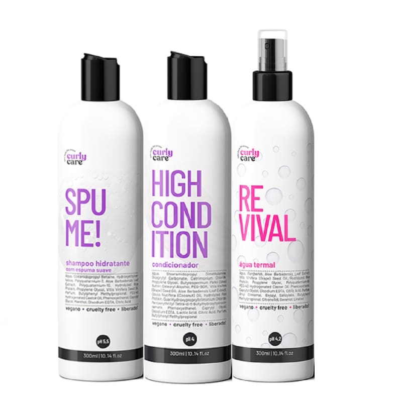 Kit Curly Care Definição dos Cachos | Beleza na Web