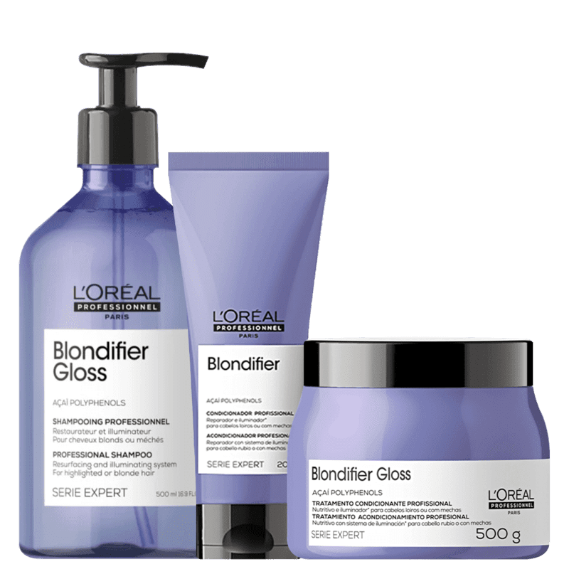 Kit L'Oréal Professionnel Serie Blondifier Gloss | Beleza na Web