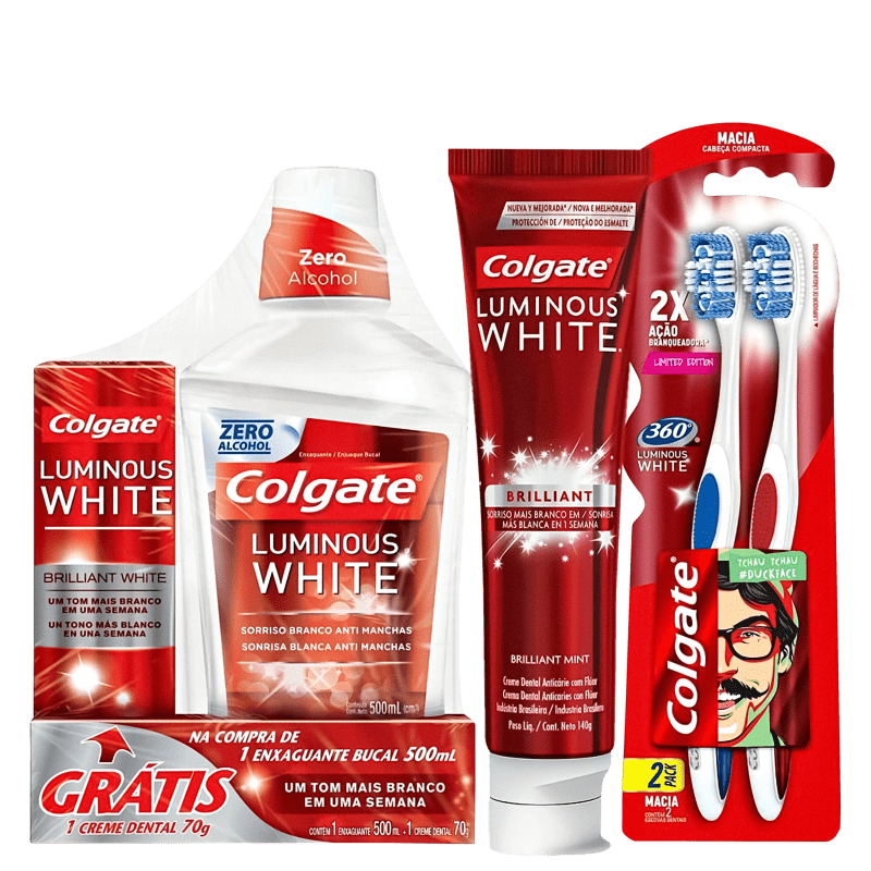 Kit Colgate Branqueamento Completo | Beleza na Web