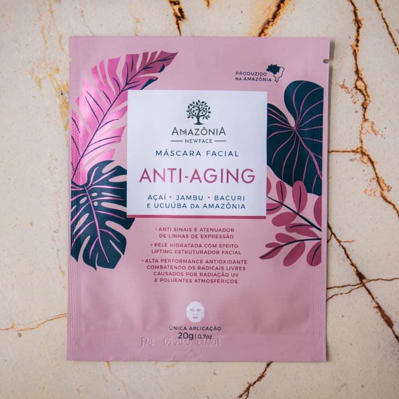 Máscara Facial Amazônia New Face Anti-Aging | Beleza na Web