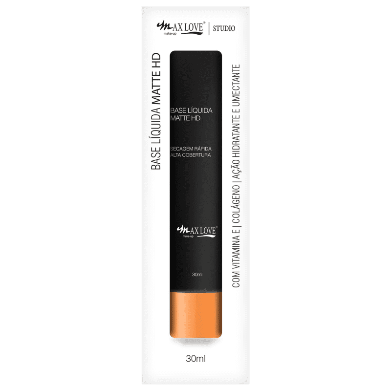 Max Love Matte HD Base Líquida | Beleza na Web