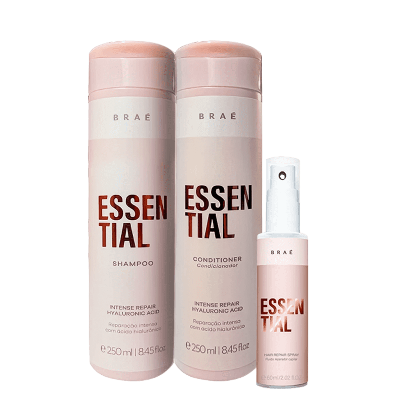 Kit Braé Essential Trio Diário | Beleza Na Web