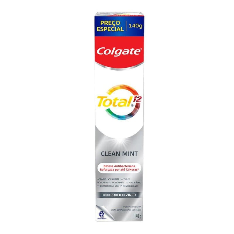 Kit Colgate Total 12 Clean Mint | Beleza Na Web
