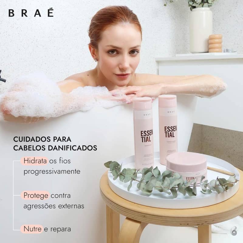 Kit Braé Essential Tratamento Reparador | Beleza Na Web