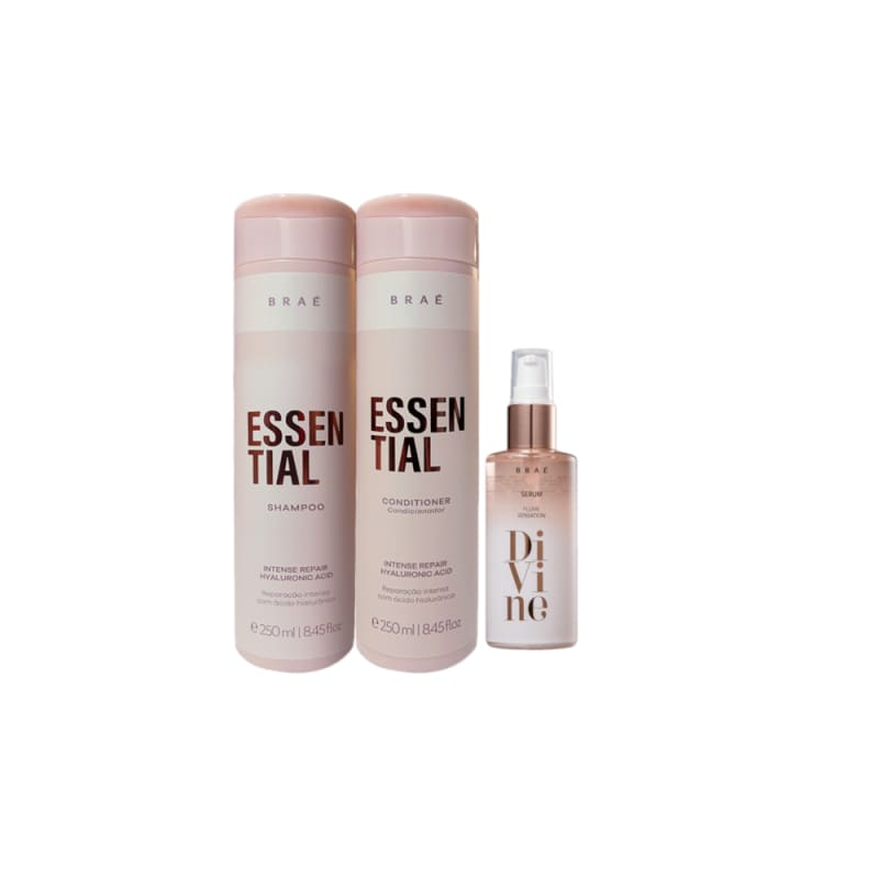 Kit Braé Essential Divine Trio | Beleza Na Web
