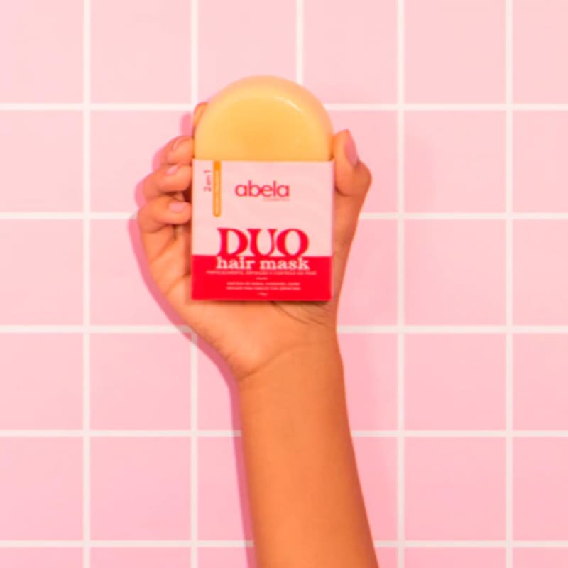 Máscara e Finalizador Capilar Abela Cosmetics Duo Hair Mask | Beleza na Web