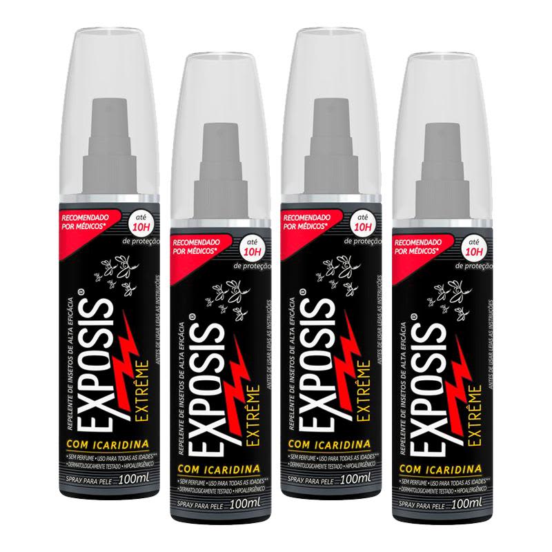 Kit Exposis Extreme Repelente Quarteto | Beleza na Web