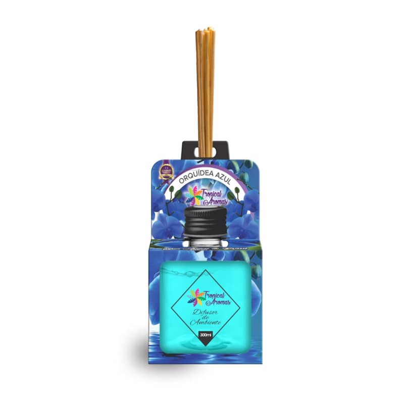 Difusor de Orquídea Azul - 300 ml Tropical Aromas