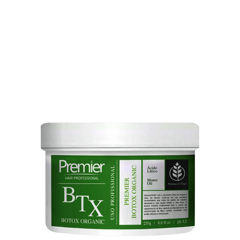 Botox Capilar Premier Hair Professional Organic | Beleza na Web