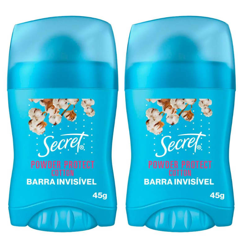 Kit Secret Powder Protect Algodão | Beleza Na Web