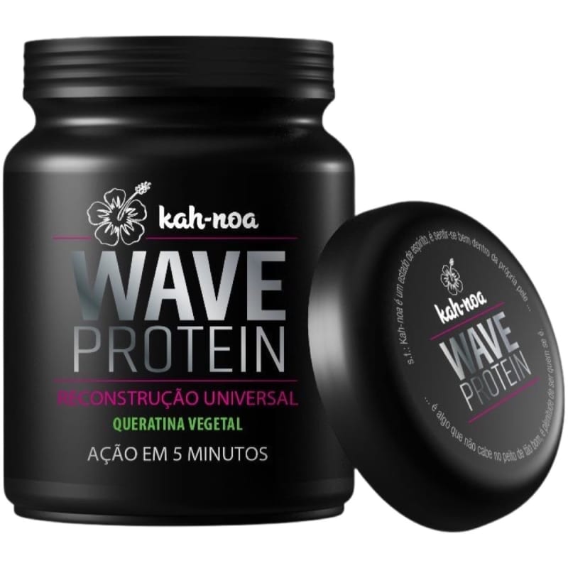 Kit Shampoo e Condicionador Kah-Noa e Wave Protein