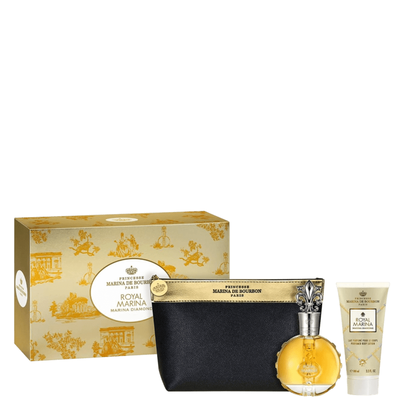 MARINA DE BOURBON ROYAL DIAMOND KIT (100ml + BL 150ml + Nécessarie)
