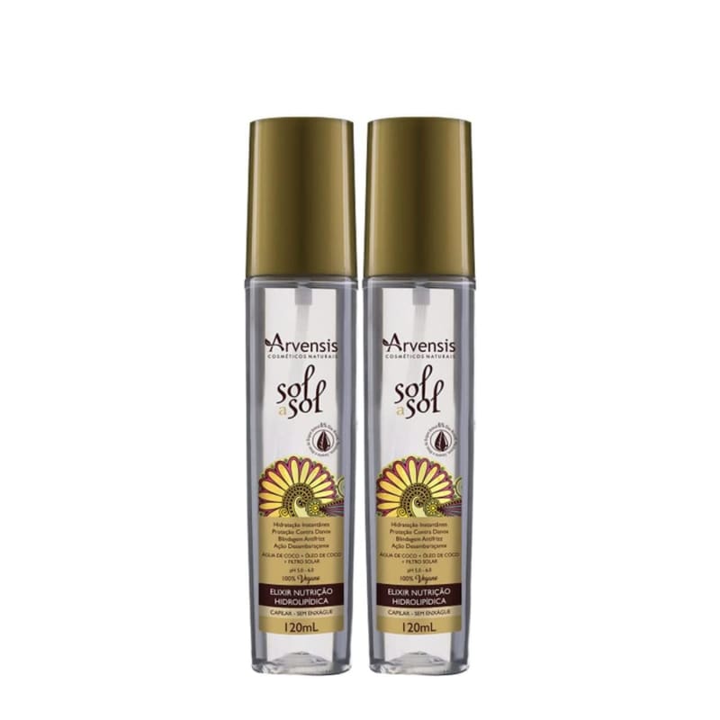 Kit Arvensis Cosméticos Naturais Sol a Sol Spray Finalizador | Beleza ...